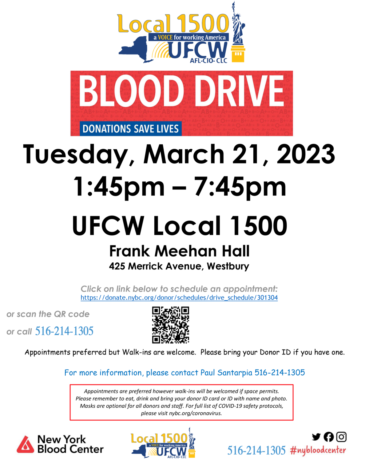 Past Events from July 26, 2024 – February 13, 2023 – UFCW Local1500