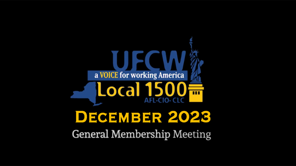 Home Page – UFCW Local1500