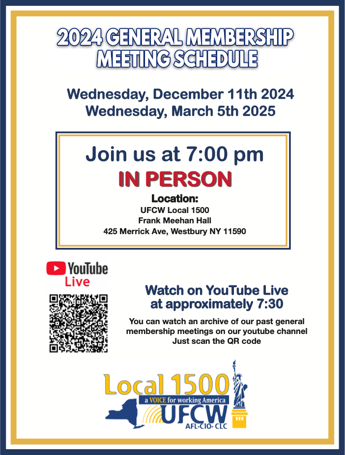 Home Page – UFCW Local1500