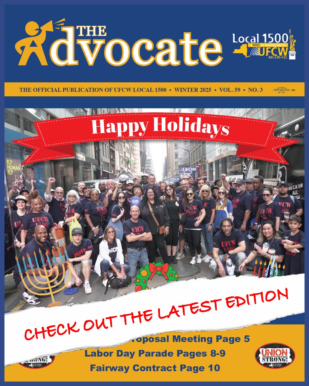 Winter Advocate 2025 – UFCW Local1500